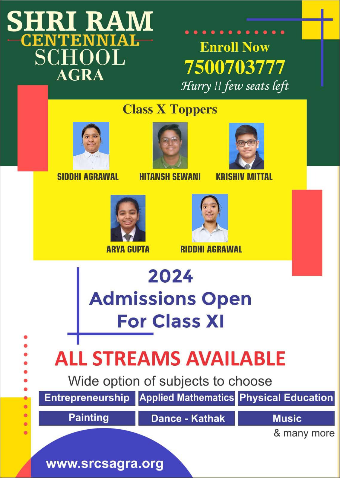 Shri Ram Centennial School Agra